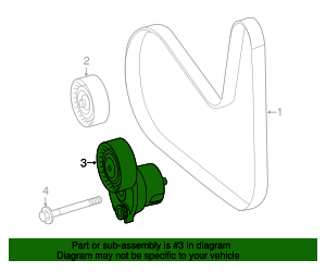 2742002900 - Tensioner 2016-2023 Mercedes-Benz | AutoNationParts.com