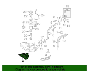 77641-02050 - Fuel Tank Shield 2005-2008 Toyota | AutoNation Parts