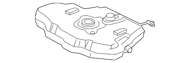 77001-02490 - Fuel Tank - 2005-2008 Toyota | OEM Parts To You