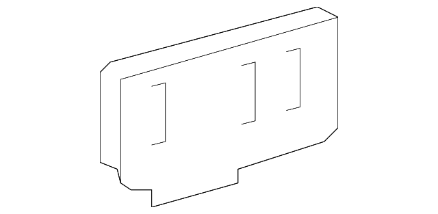 57108-06011 - Rail Extension - 2009-2018 Toyota | OEM Genuine Toyota Parts