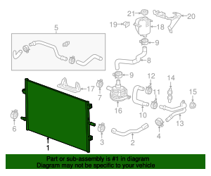 2018-2019 GM Radiator 84493629 | AutoNationParts.com