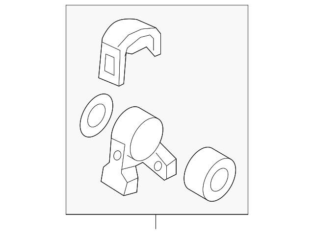 21930-4D150 - Side Mount 2006-2014 Kia Sedona | Kia.Parts Store