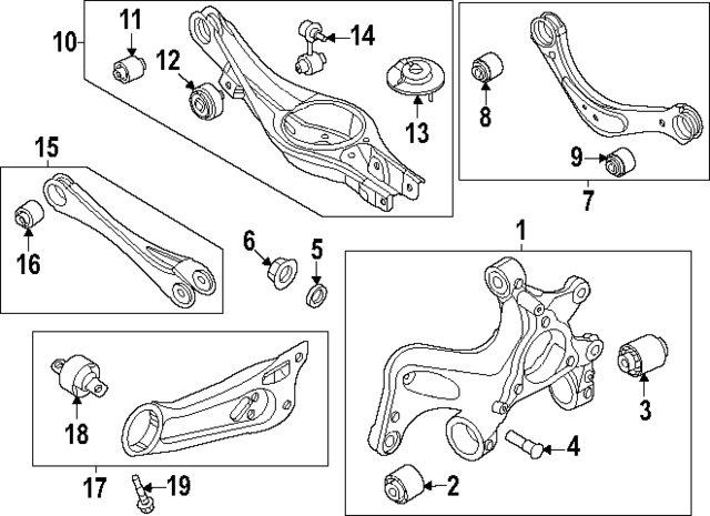 2023-2024 Kia Stabilizer Link 55530-AAAA0 | TascaParts.com
