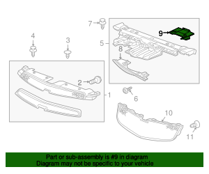 96981695 - OEM GM Air Deflector | GMPartsCenter.net | GM Parts Center