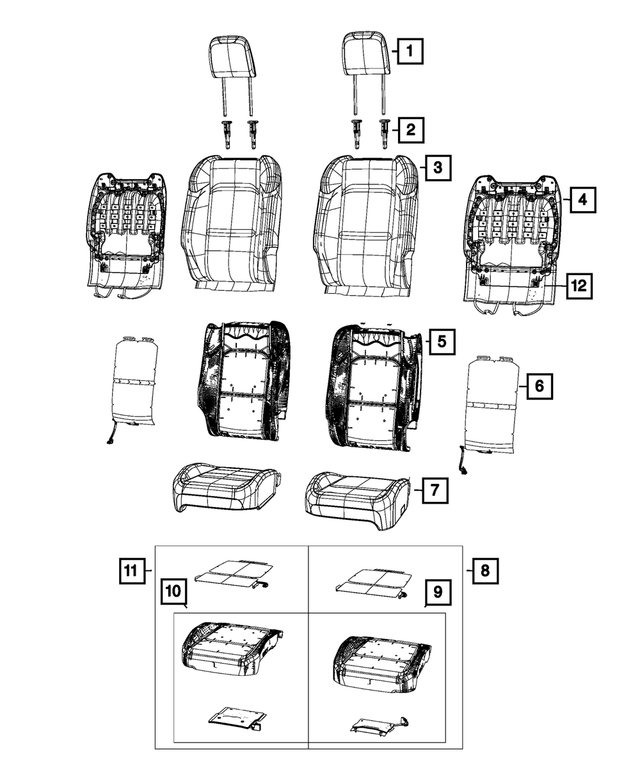 2020-2023 Jeep Gladiator Driver Presence Detection Module Kit ...