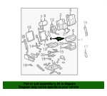 2003-2007 GM Power Seat Control Module - Passenger Side (RH) 19330730 ...