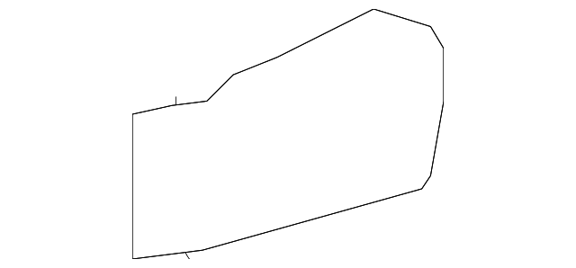 71258-1W000 - Extension Panel 2012-2017 Kia Rio | Kia.Parts Store