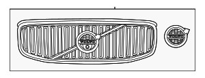 2018-2021 Volvo XC60 Upper Grille 32368149 | TascaParts.com