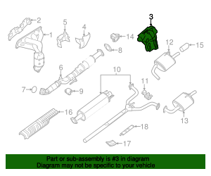 2013-2020 Nissan Manifold Cover 16590-3TA1A | AutoNationParts.com