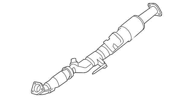 2013-2018 Nissan Altima Front Pipe 20010-3TA3A | QuirkParts