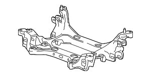 2014-2019 Chevrolet Corvette Rear Suspension Cradle 23217711 GM ...