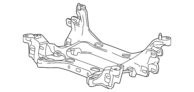 2014-2019 Chevrolet Corvette Rear Suspension Cradle 23217711 GM ...