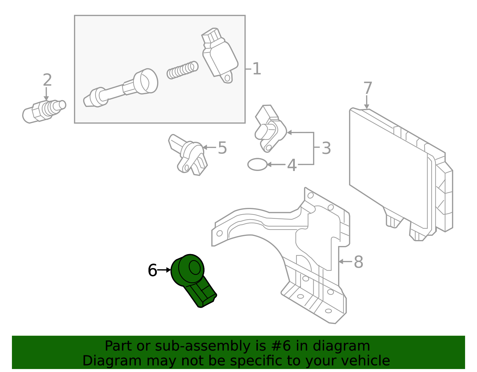 2016-2020 Infiniti Knock Sensor 22060-5ZM0A | Infiniti of Orland Park