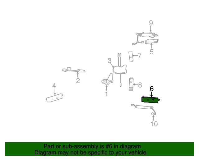 212-820-17-89 - Antenna Amplifier 2010-2018 Mercedes-Benz ...