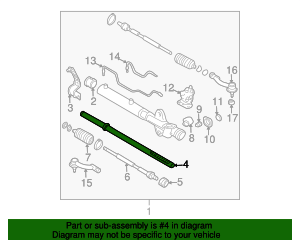 2005-2009 Hyundai Tucson Rack 57710-2E000 | OEM Parts Online