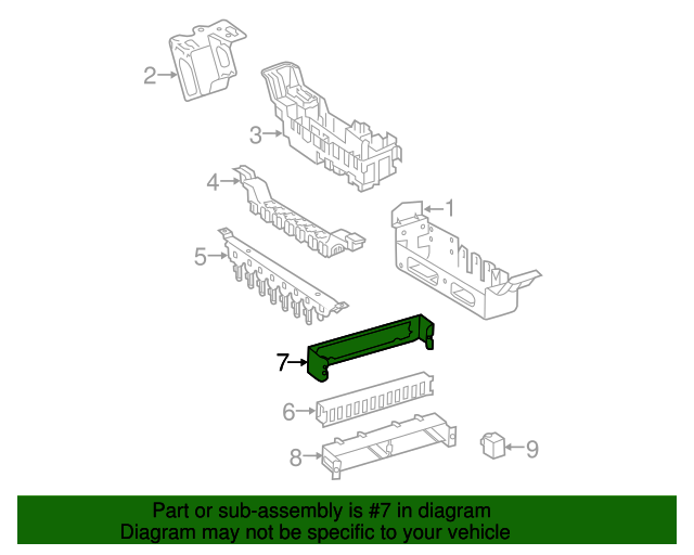 906-545-02-40 - Carrier Bracket 2014-2018 Mercedes-Benz | Mercedes-Benz ...