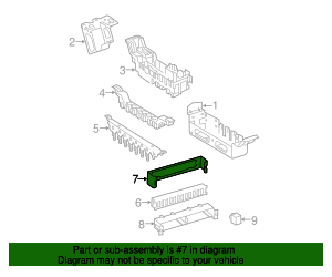 906-545-02-40 - Carrier Bracket 2014-2018 Mercedes-Benz | Mercedes-Benz ...