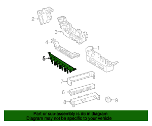 906-545-11-40 - Upper Bracket 2010-2018 Mercedes-Benz | Mercedes-Benz ...