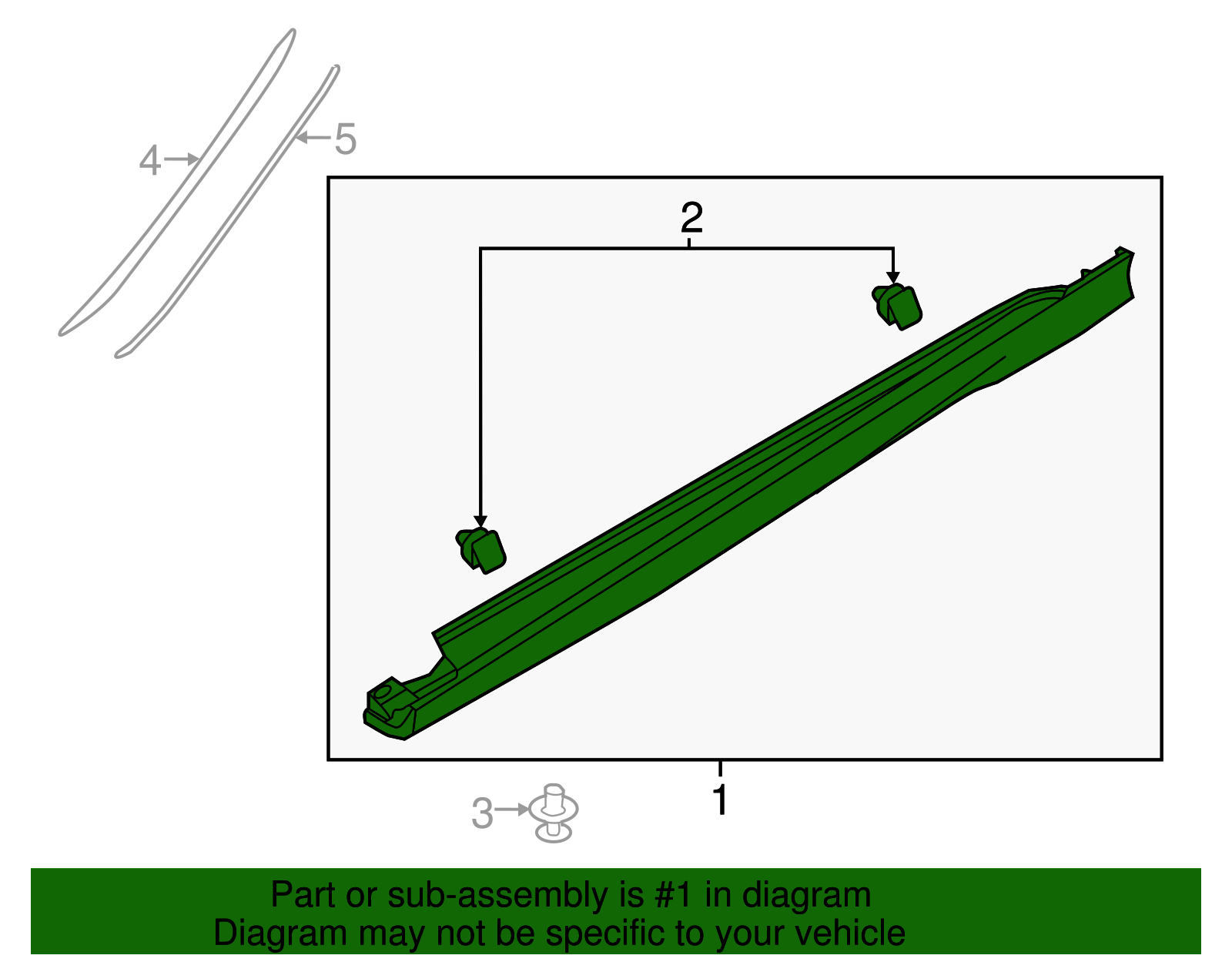2012-2018 Ford Focus 2012-2018 Ford Focus - Rocker Panel Guard CM5Z ...