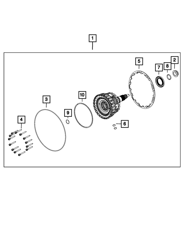 2020-2023 Mopar Output Shaft Kit 68676894AB | My Mopar Parts