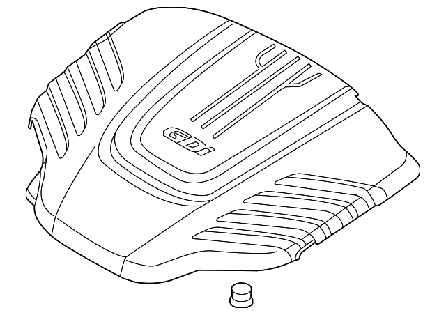 2015-2018 Kia Engine Cover 29240-3CFE0 | OEM Parts Online