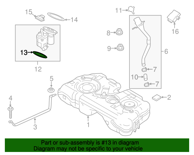 16-11-7-188-567 - O-ring 2017-2024 Mini Cooper Countryman | AutoNation ...