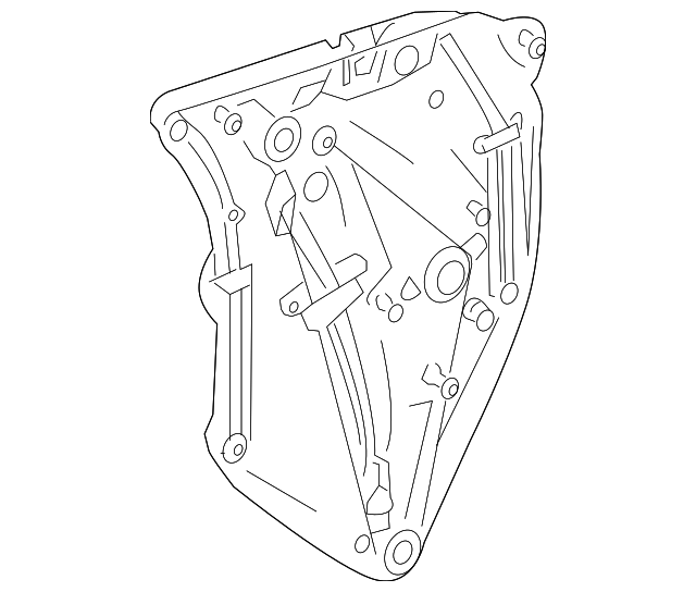 207-670-17-03-64 - Window Regulator 2010-2017 Mercedes-Benz | Mercedes ...