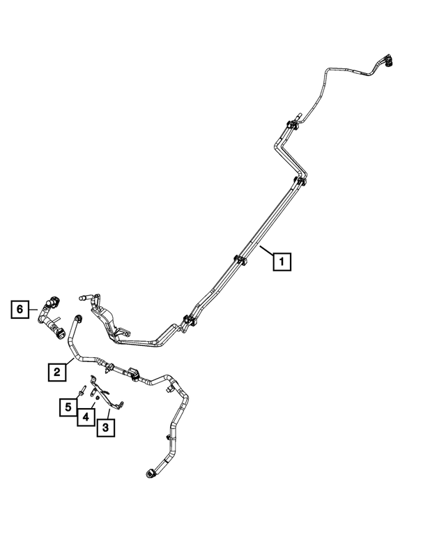 (68492257AA) - Fuel Supply Tube For 2021-2022 Jeep Cherokee | Don ...