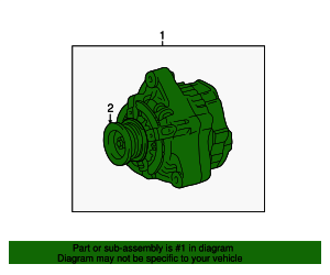 27060-50300-84 - Alternator - 2003-2006 Toyota Tundra | Toyota Parts ...