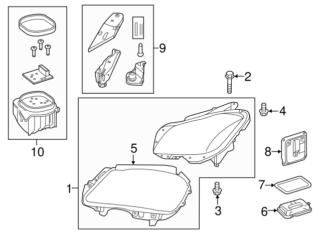 2015-2018 Mercedes-Benz Headlamp Assembly - Right 218-820-38-59 | MB ...