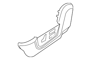 2019-2020 Ram Outer Finish Panel - Passenger Side (RH) 5MZ88TX7AA ...