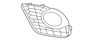 51118047343 - 2011-2013 BMW X5 Outer Grille (51-11-8-047-343) | BMW of ...
