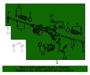 2020 GM Steering Gear 84674094 | TascaParts.com