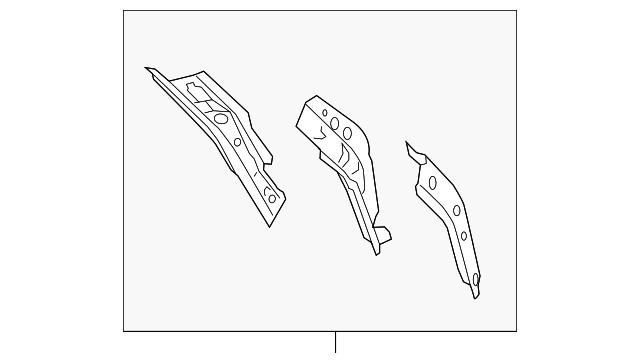 51572XC11A9P - Rear Pillar Reinforced - 2019-2021 Subaru Ascent | World ...