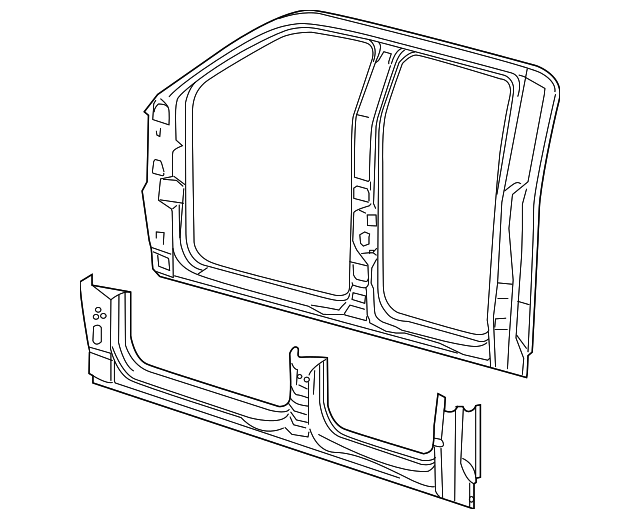 Genuine OEM Ford Part - Aperture Panel AL3Z-16211A11-A | Genuine OEM ...