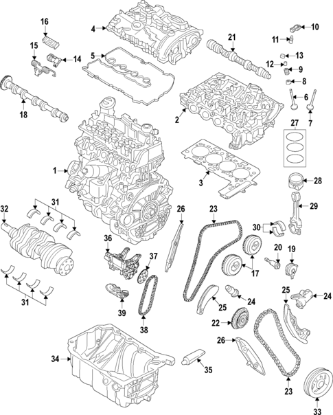 Engine for 2018 Mini Cooper | Mini Parts Direct
