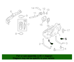 2010-2020 FORD Front Shield U-Nut W717634S439 | GetOEMParts.com
