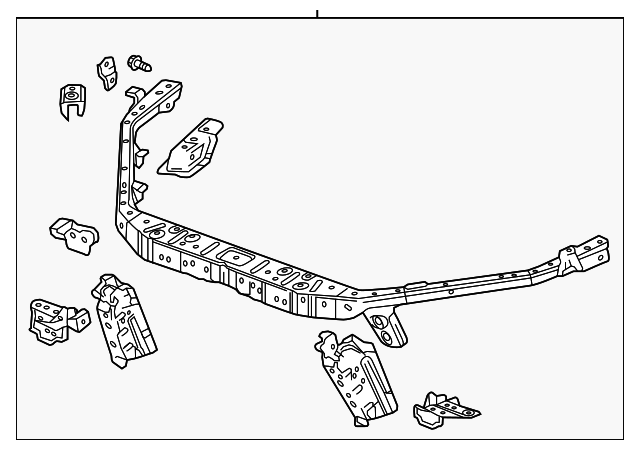 2016-2024 Chevrolet Camaro Front Compartment Front Panel 84169875 GM ...
