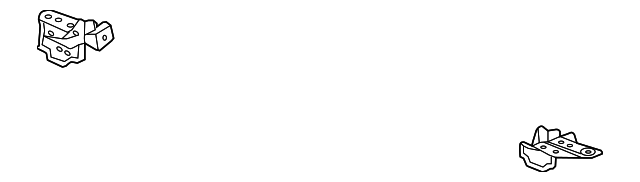 2017-2023 Chevrolet Camaro Front Driver Side Fender Front Lower Bracket ...