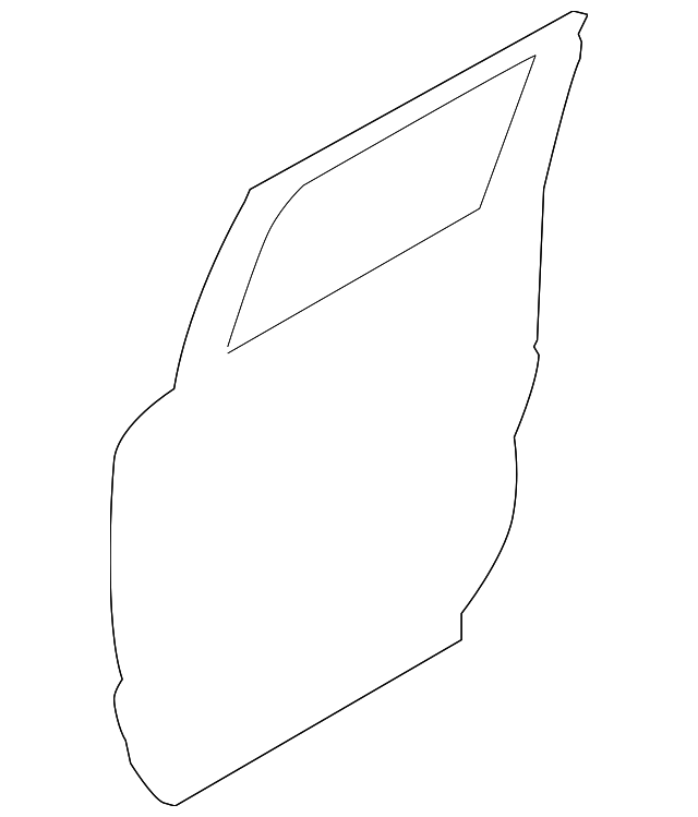 2016-2019 Nissan Outer Panel - Passenger Side (RH) 82152-EZ00A ...