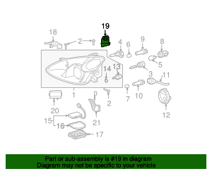 2004-2009 Lexus Repair Bracket 81193-48030 | OEM Parts Online