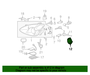 2004-2009 Lexus Cap 81179-48180 | OEM Parts Online