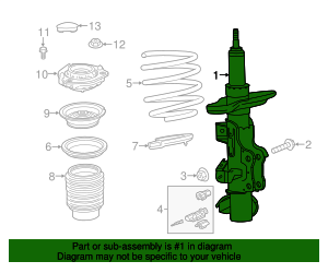 2016-2024 Chevrolet Camaro W (S)Strut ( Replaces part number 84943061 ...