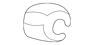 Genuine OEM Ford Part - Quarter Glass Nut N621901-S2 | Genuine OEM Ford ...