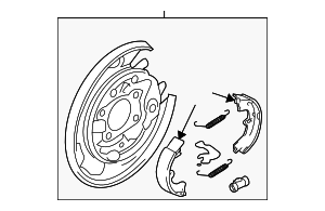 58250-2E000 - Parking Brake 2005-2010 Kia Sportage | Kia.Parts Store