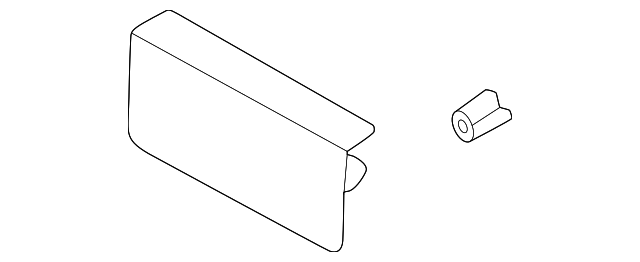 M2DZ-7831288-BA - Interior Quarter Panel Trim Panel Access Cover 2021 ...