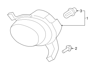 96650541 GM Passenger Side Front Fog Lamp | GM Parts Store
