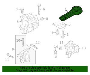 1092A223 - Front Mount 2014-2022 Mitsubishi | Mitsubishi Direct Parts