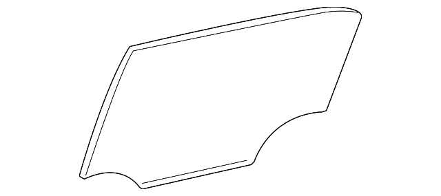 2014-2019 Toyota Corolla Movable Glass 68104-02400 | OEM Parts Online