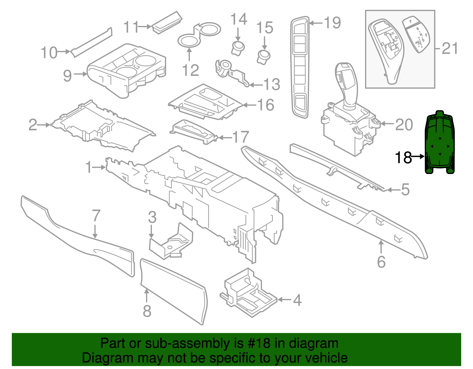 65829350723 - 2013-2018 BMW Control Switch (65-82-9-350-723) | BMW of ...